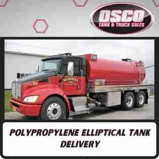 Polypropylene Elliptical Tank Delivery - Osco Tank & Truck Sales